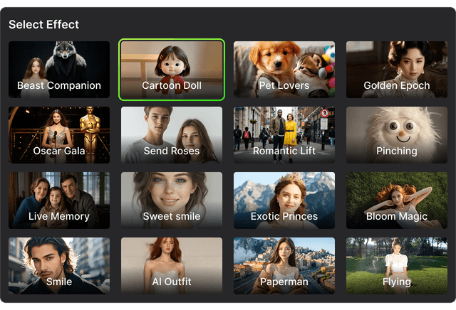 AI Video Effects - Turn Photos into Viral Videos Instantly | freebeat AI