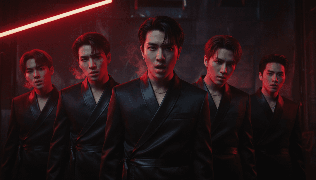 Red Lights (Bang Chan, Hyunjin) by Stray Kids - AI Music Video ...